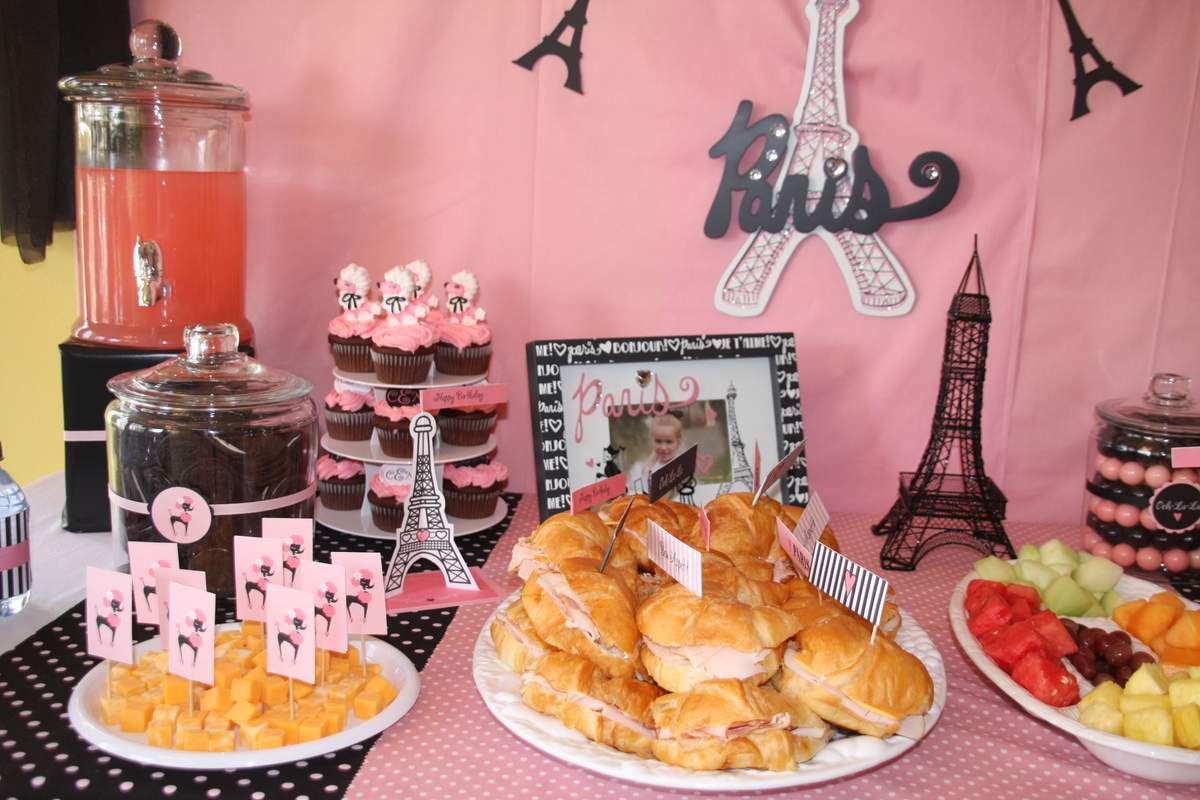 Paris Birthday Party Ideas | Photo 2 of 7 | Catch My Party
