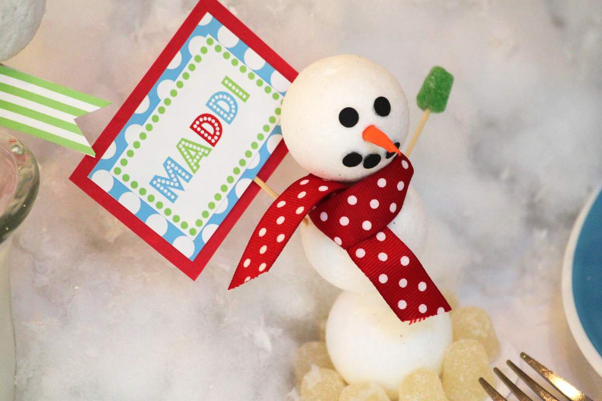 Snowmen Christmas/Holiday Party Ideas | Photo 1 of 21 | Catch My Party