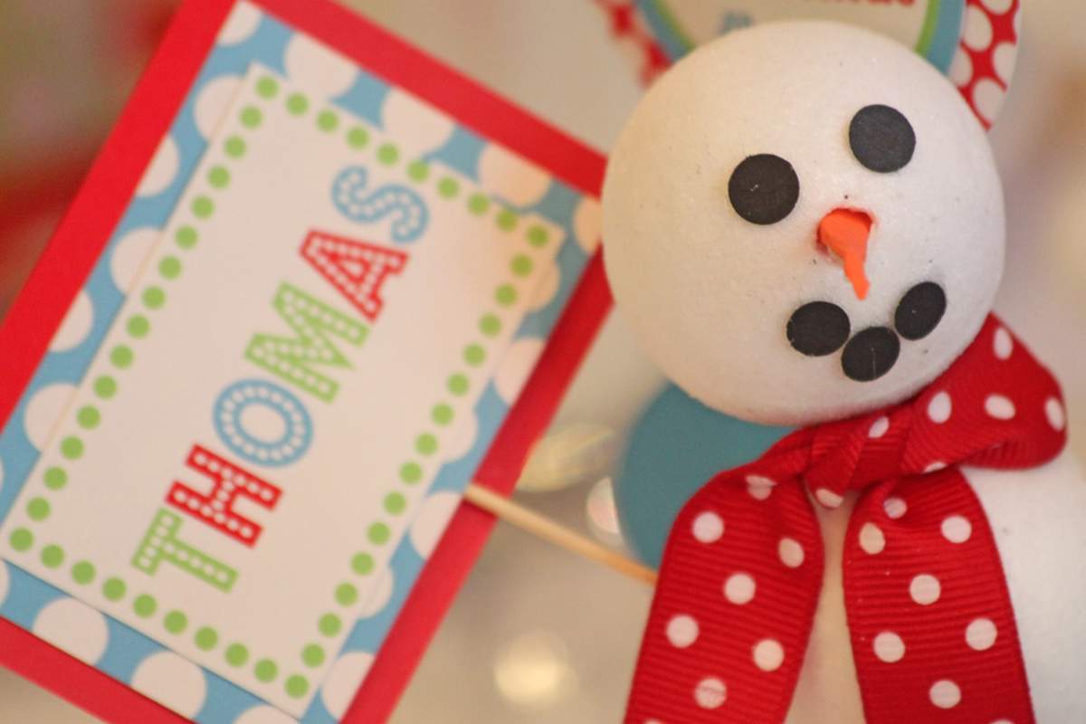 Snowmen Christmas/Holiday Party Ideas | Photo 1 of 21 | Catch My Party