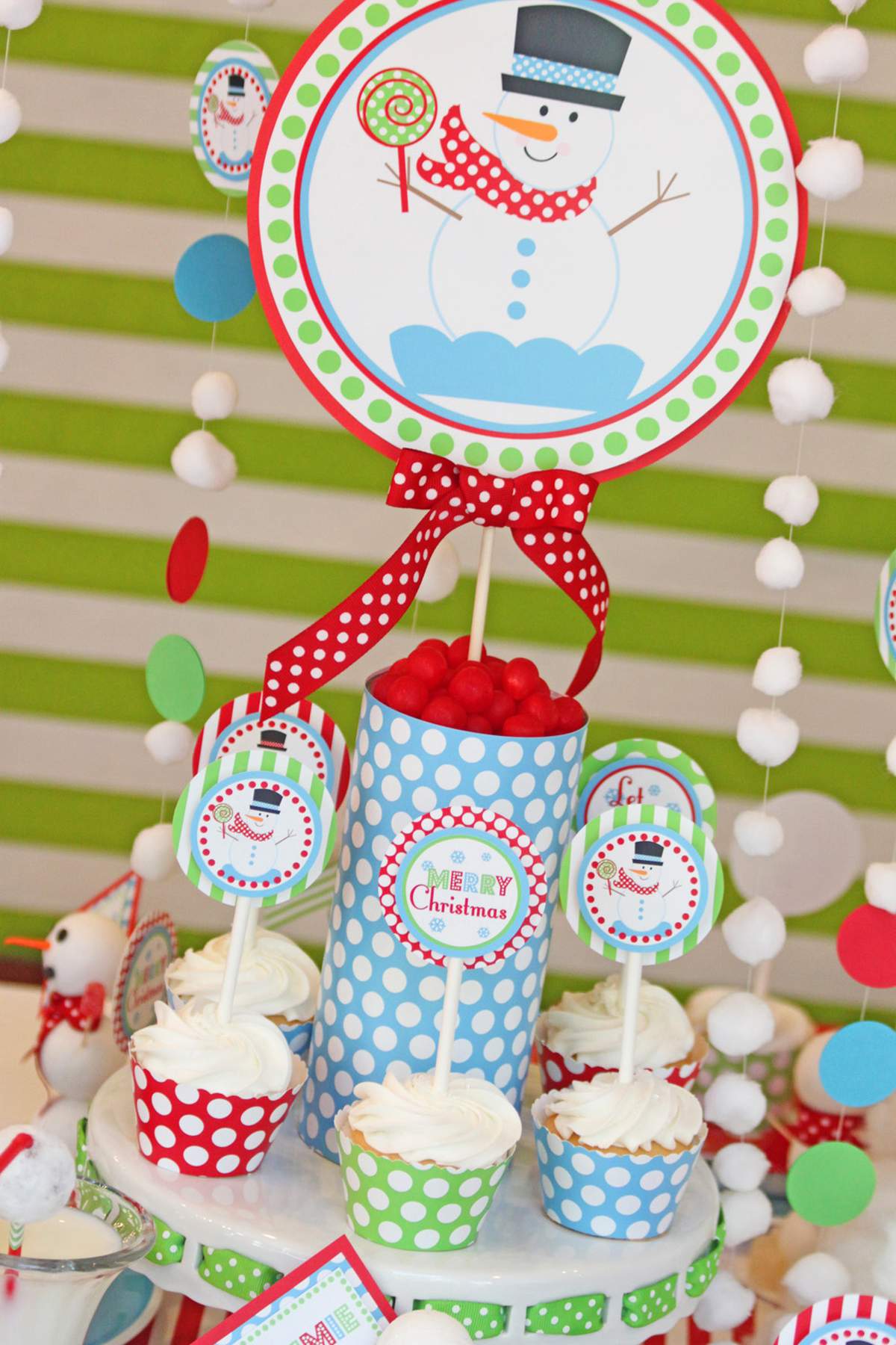 Snowmen Christmas/Holiday Party Ideas | Photo 1 of 21 | Catch My Party