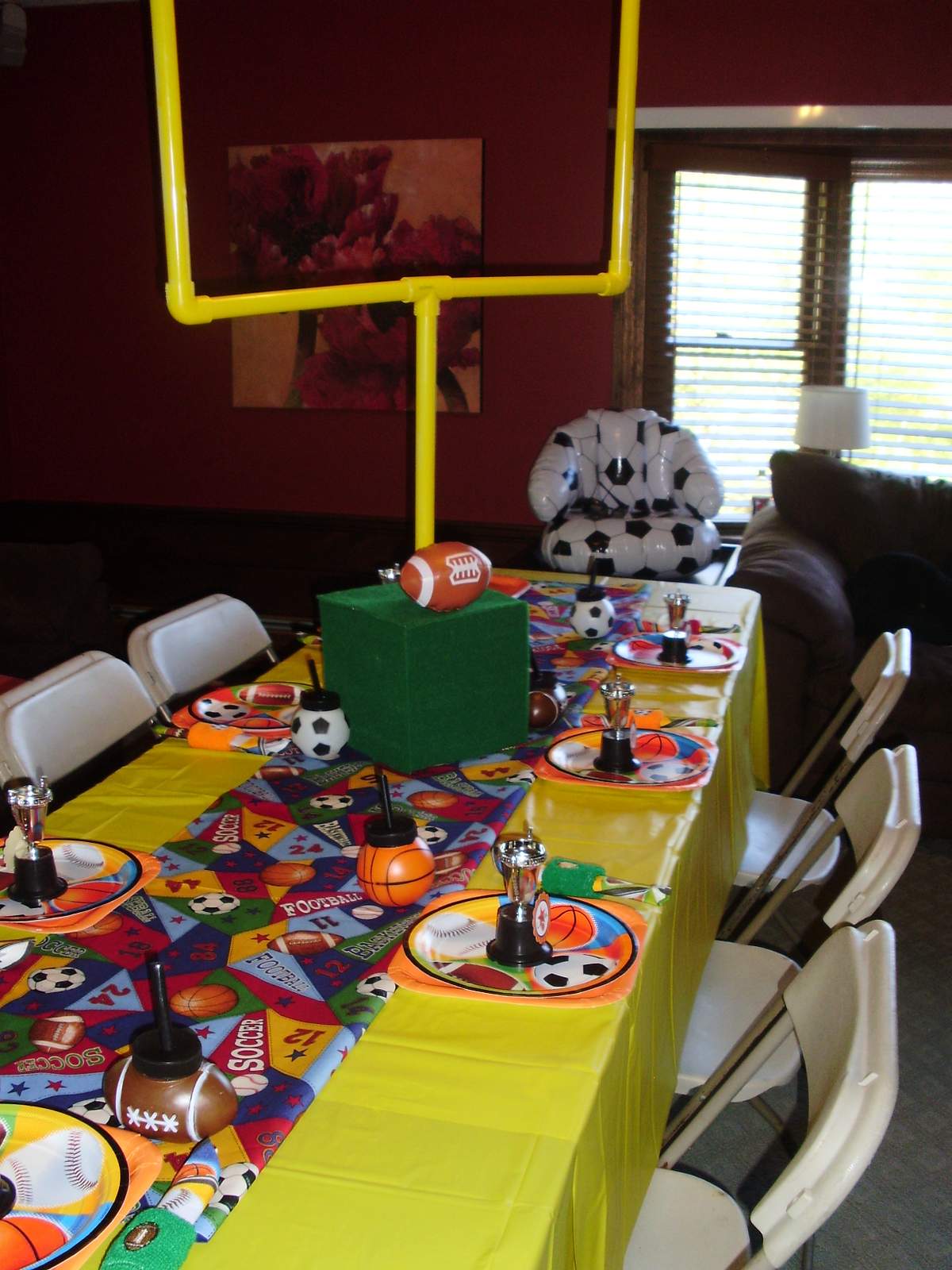 Sports Birthday Party Ideas | Photo 17 of 19 | Catch My Party