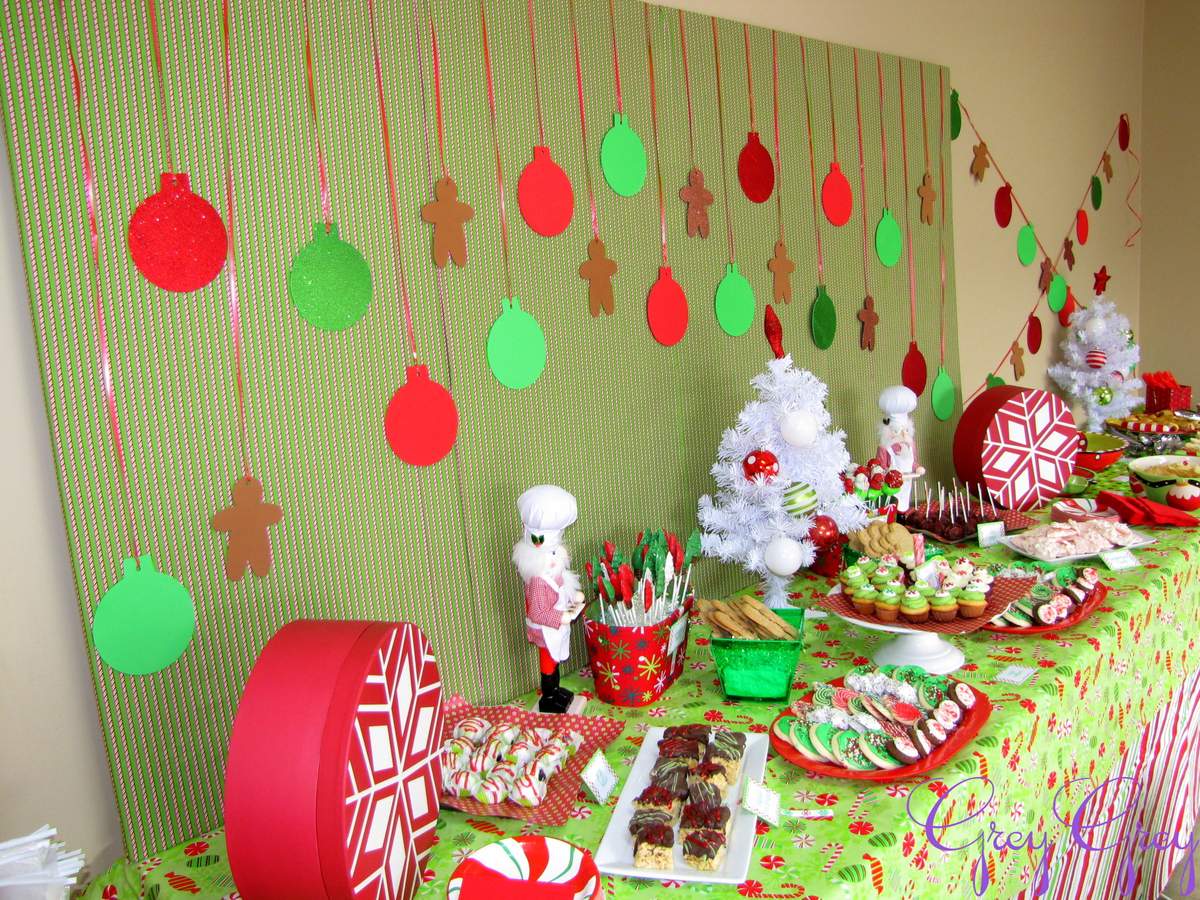 Cookies with Santa Christmas/Holiday Party Ideas | Photo 8 of 15 ...