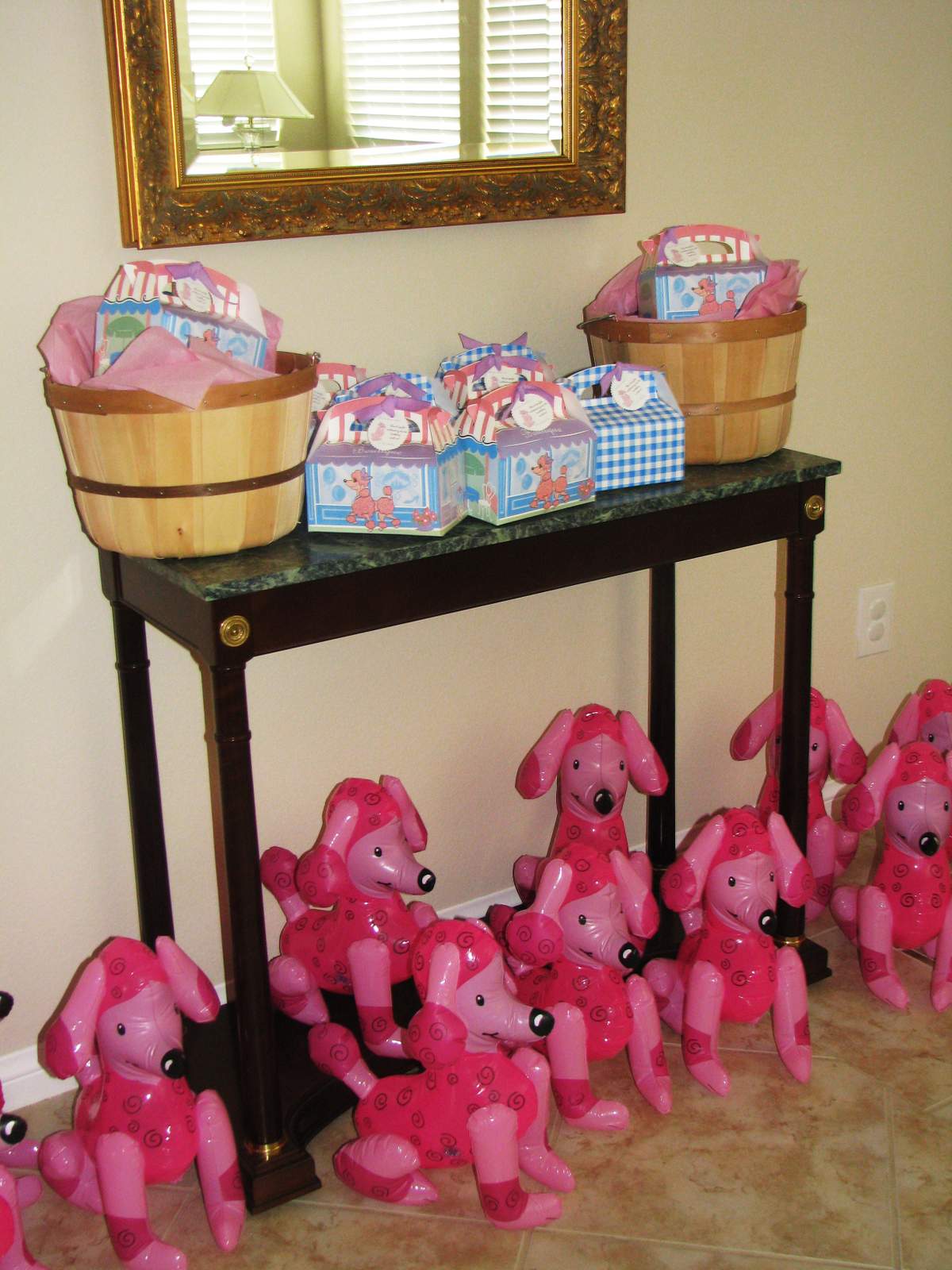 French Poodle Birthday Party Ideas | Photo 2 of 33 | Catch My Party