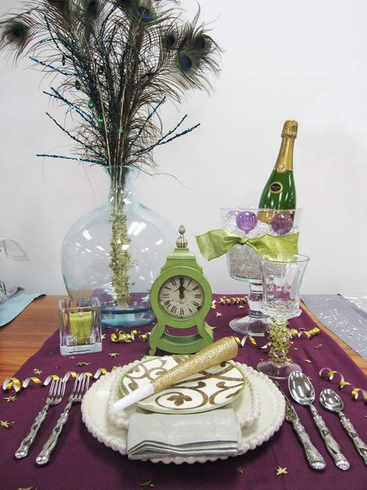using clocks New Year's Party Ideas | Photo 1 of 3 | Catch My Party