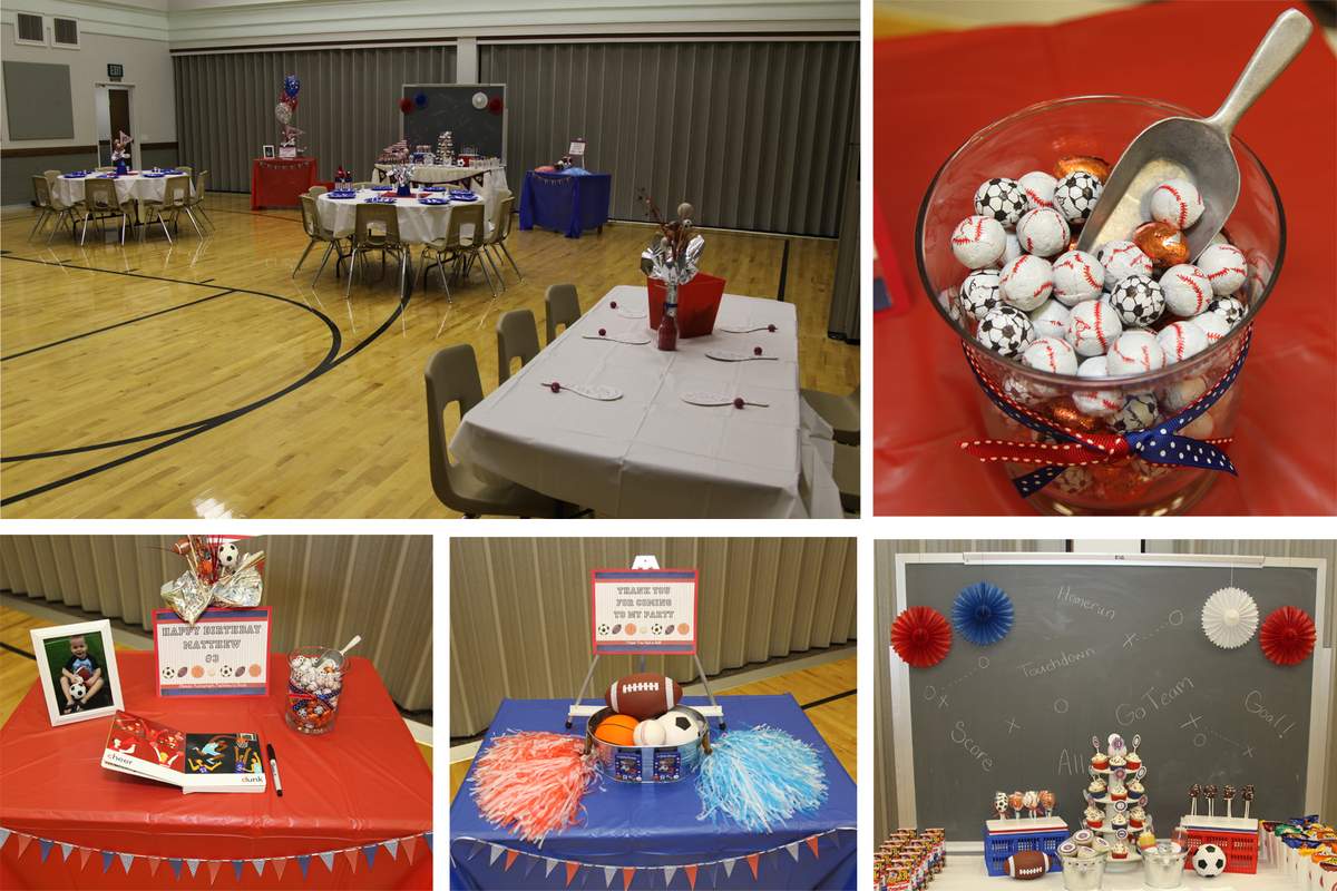 Sports Birthday Party Ideas | Photo 1 of 7 | Catch My Party