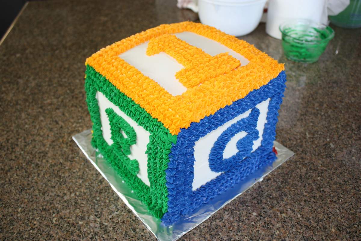 ABC Block Theme for 1st birthday Birthday Party Ideas | Photo 1 of 3 ...