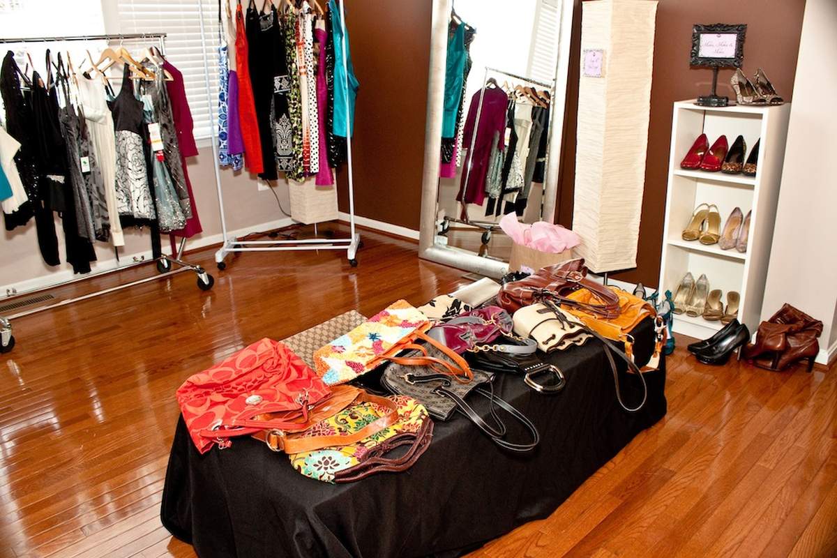Pink Diamond Clothing Swap Party Ladies Night Party Ideas Photo 1 Of