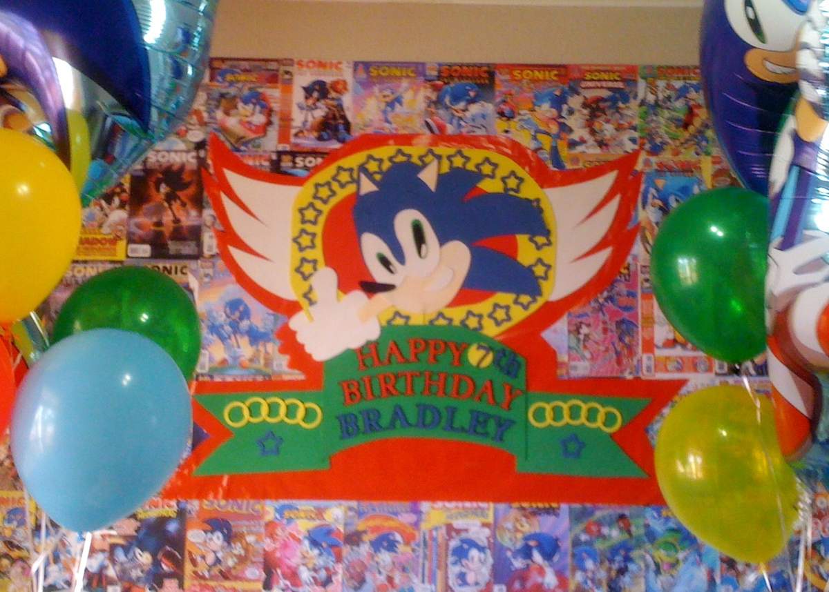 Sonic the Hedgehog / Birthday "Bradley's Super Sonic Birthday" | Catch ...