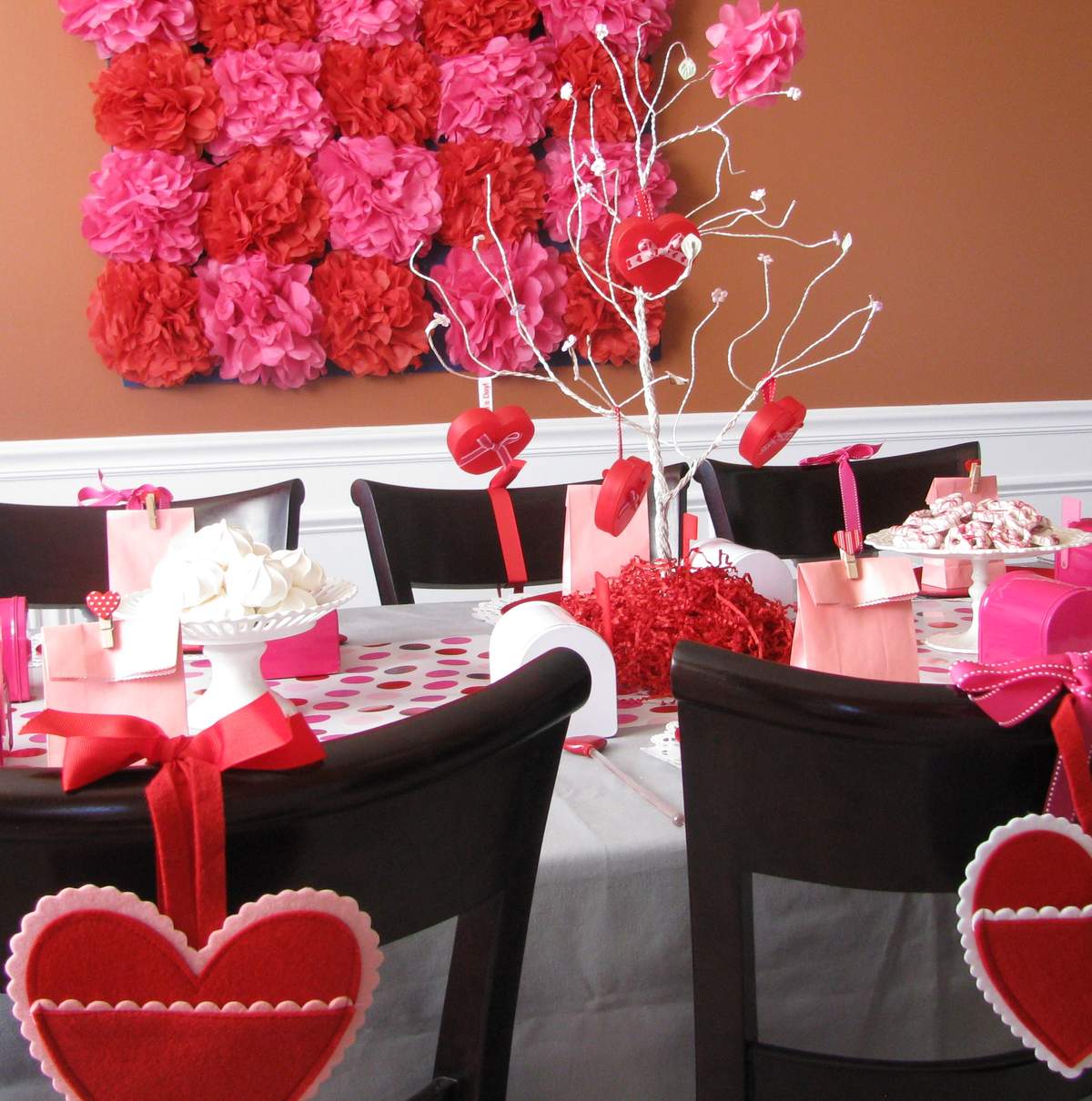 Hearts Valentine's Day Party Ideas | Photo 1 of 11 | Catch My Party