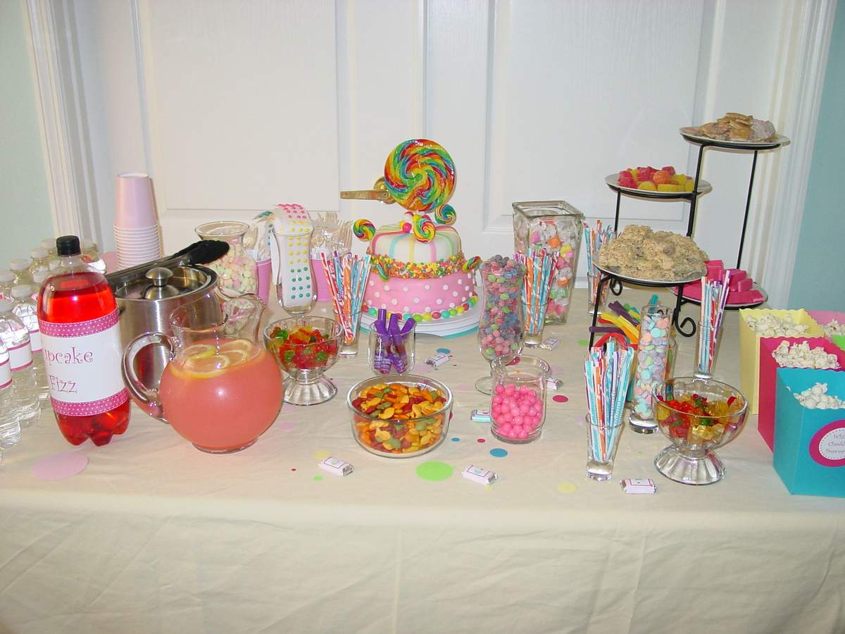 cupcake/sweet shop Birthday Party Ideas | Photo 1 of 27 | Catch My Party