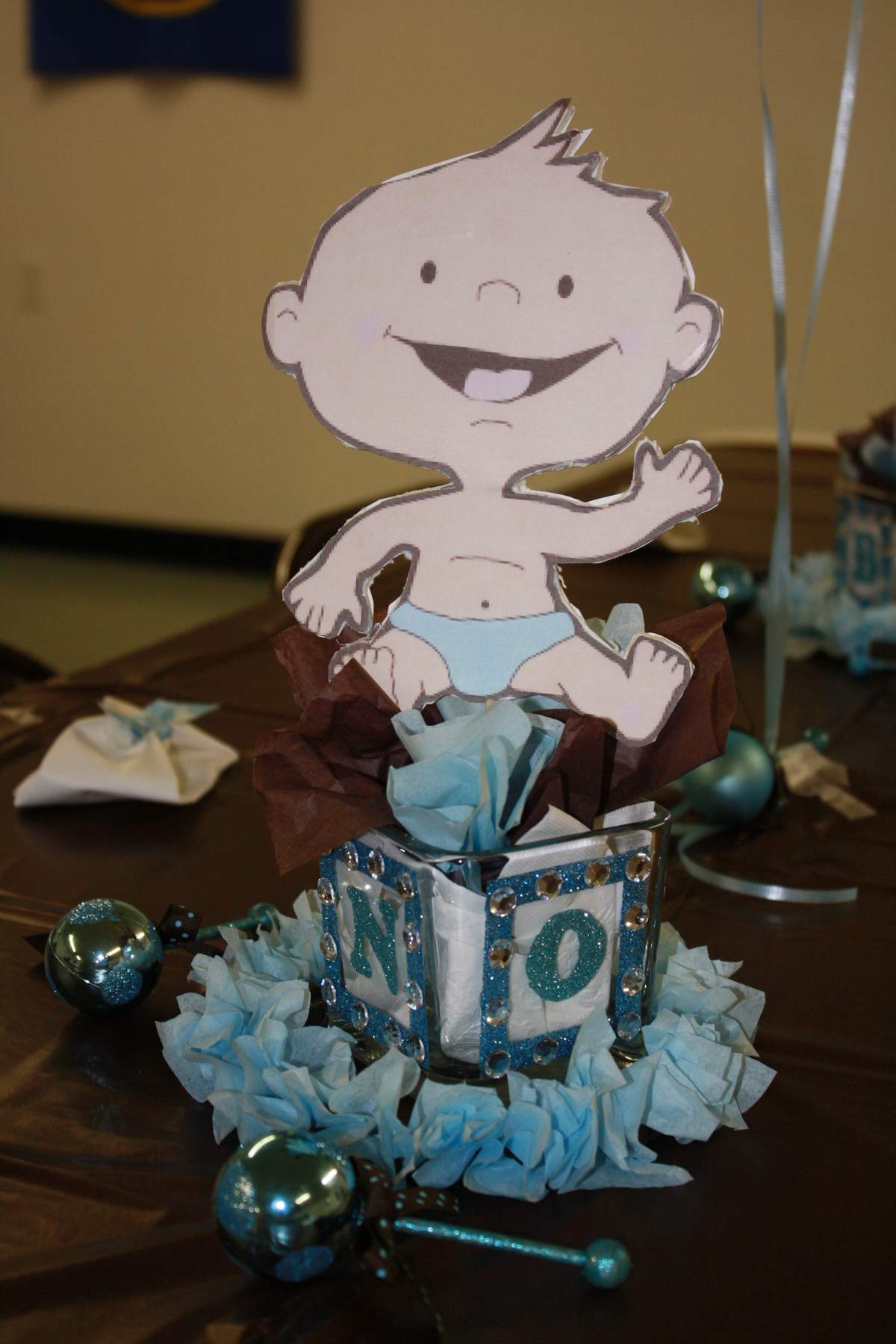 Baby boy blue Baby Shower Party Ideas | Photo 15 of 36 | Catch My Party