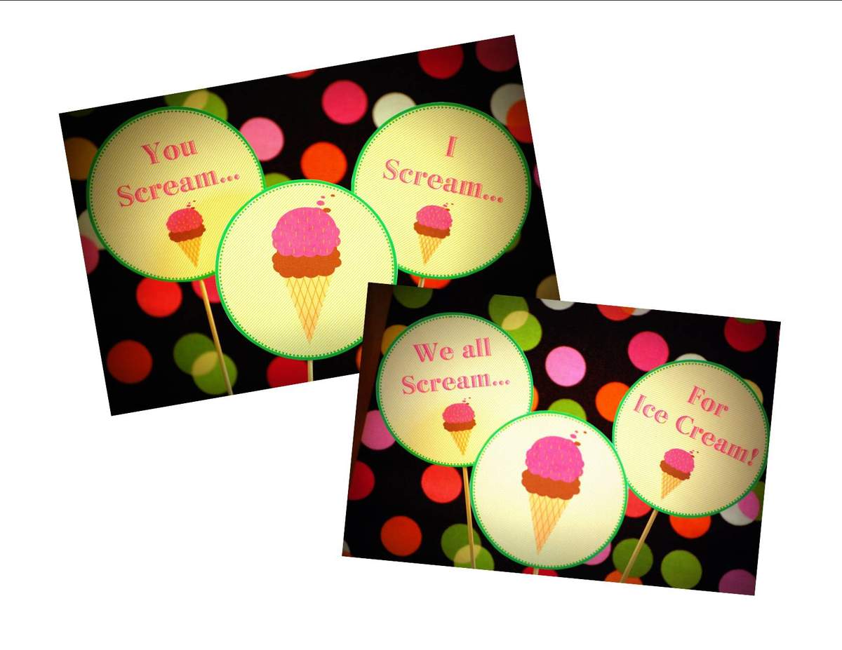 Ice Cream / Summer "Ice Cream Social" | Catch My Party