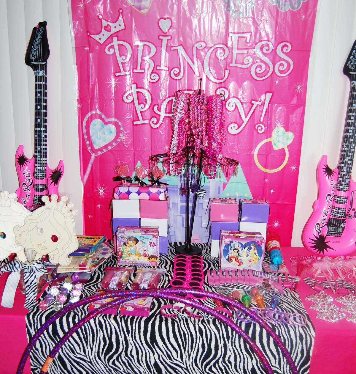 Rockstar Princess Party Birthday Party Ideas | Photo 1 of 48 | Catch My ...