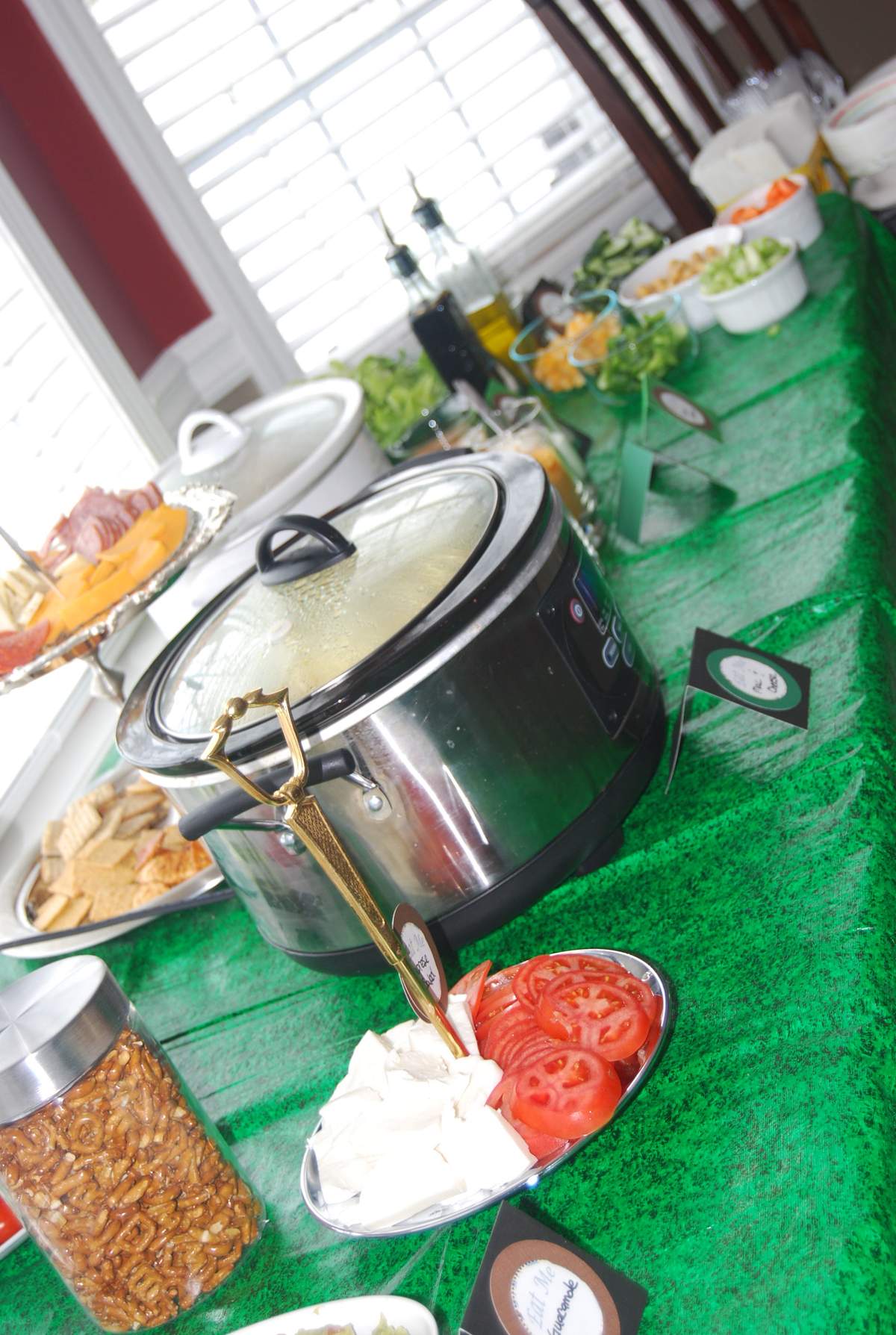 Foodball Superbowl/birthday Party Ideas | Photo 1 of 12 | Catch My Party