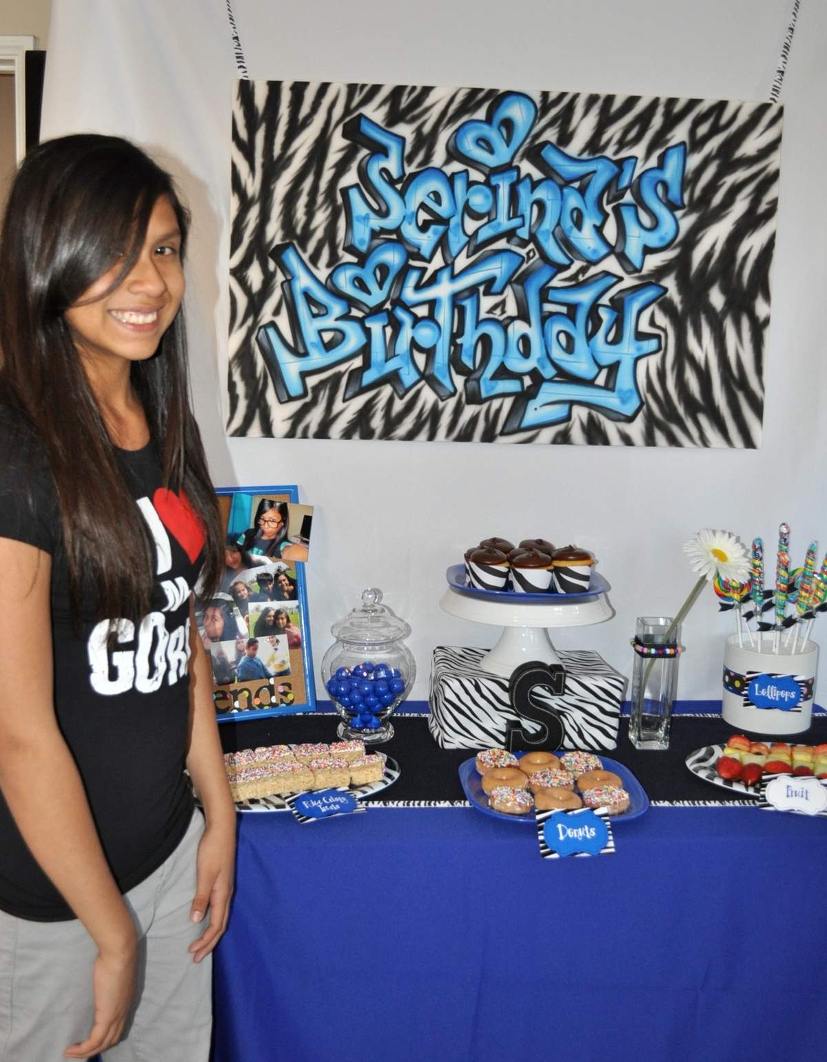 Zebra Funk-Tween party Birthday Party Ideas | Photo 1 of 39 | Catch My ...