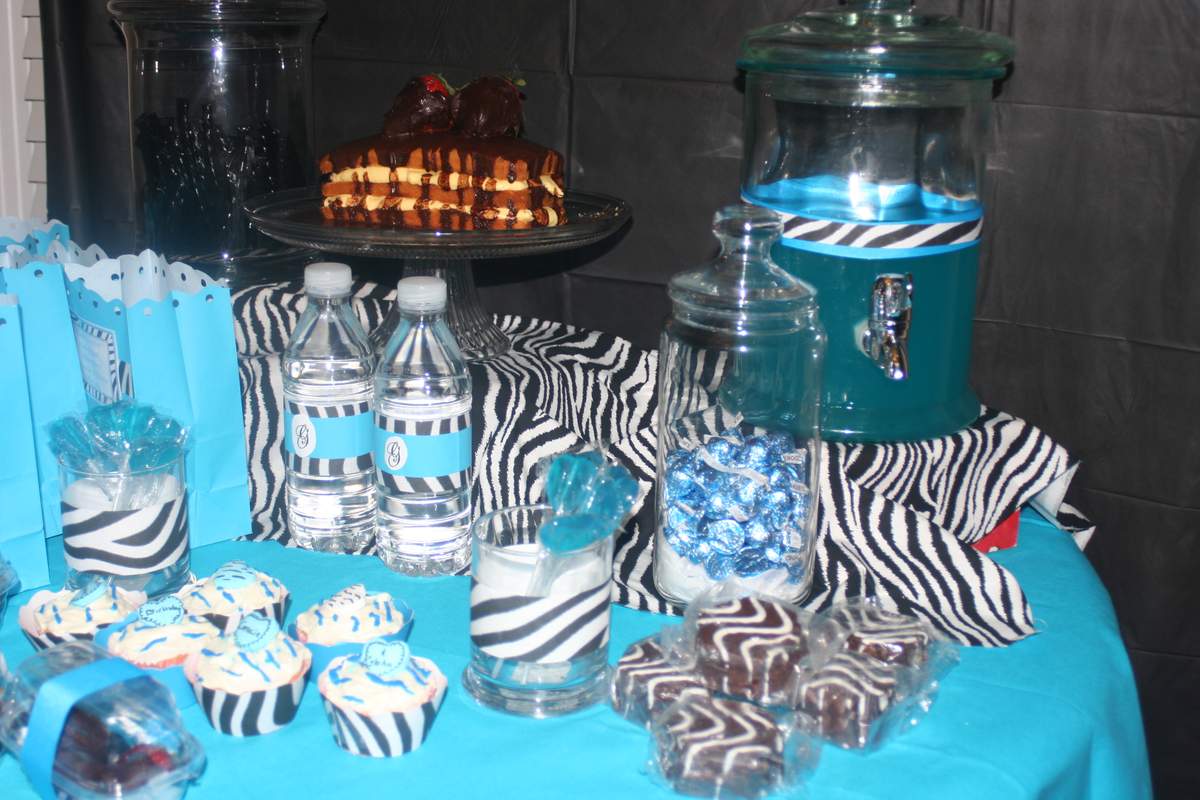 zebra Birthday Party Ideas | Photo 6 of 11 | Catch My Party