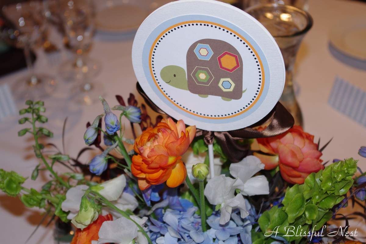 Modern Turtle Baby Shower Party Ideas | Photo 1 of 26 | Catch My Party
