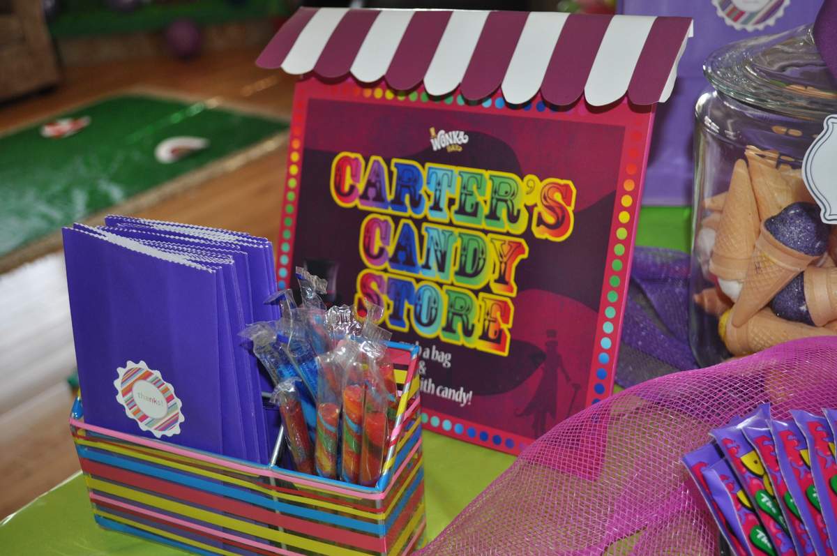 Willy Wonka and the Chocolate Factory Birthday Party Ideas | Photo 2 of ...