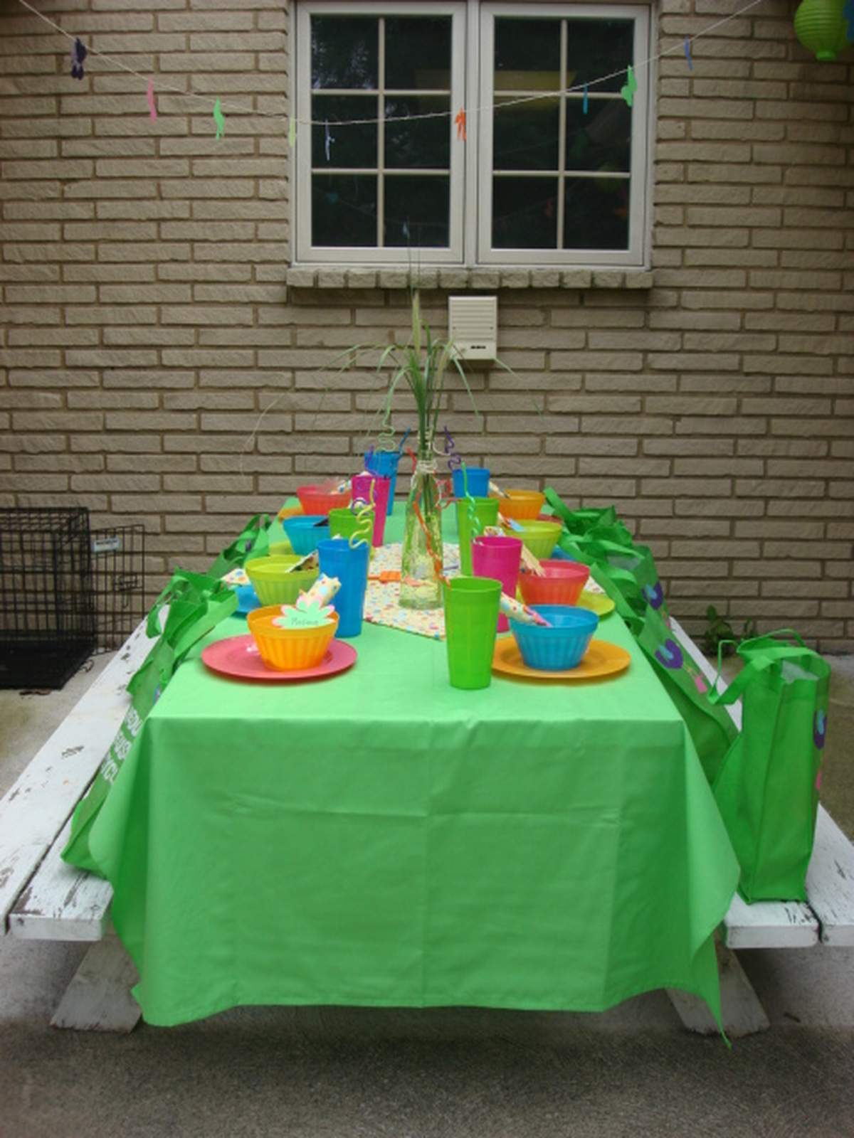 "Go Green" Birthday Party Ideas | Photo 1 of 19 | Catch My Party