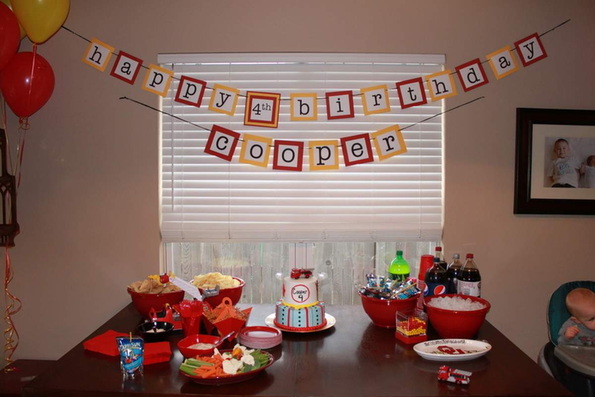 Fire Station Birthday Party Ideas | Photo 1 of 18 | Catch My Party
