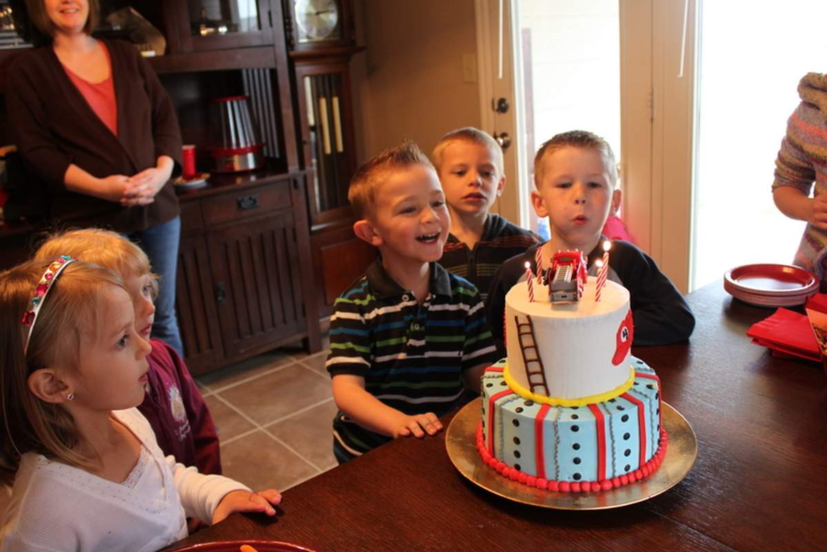 Fire Station Birthday Party Ideas | Photo 1 of 18 | Catch My Party