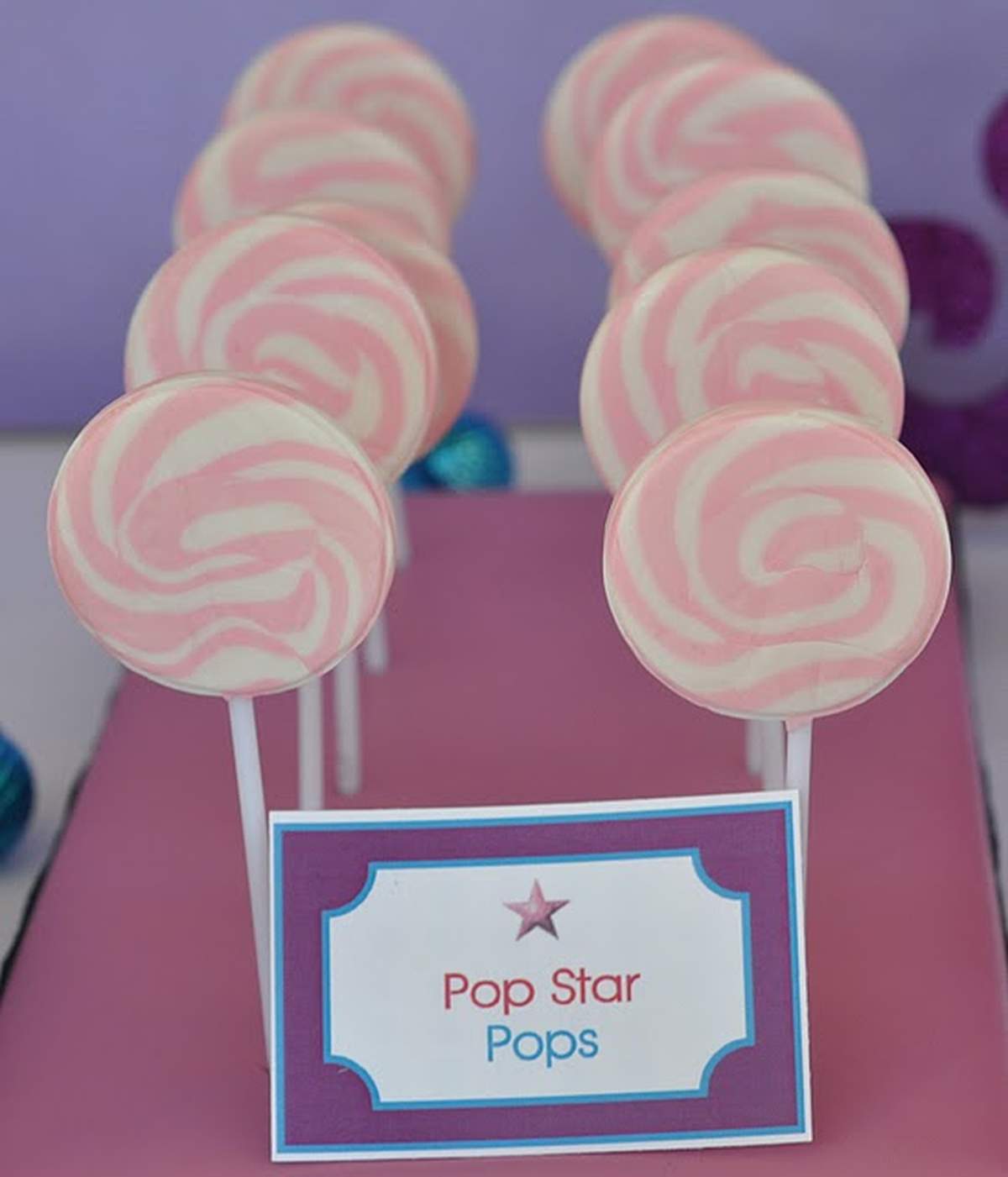 pop/rock star Birthday Party Ideas | Photo 4 of 10 | Catch My Party