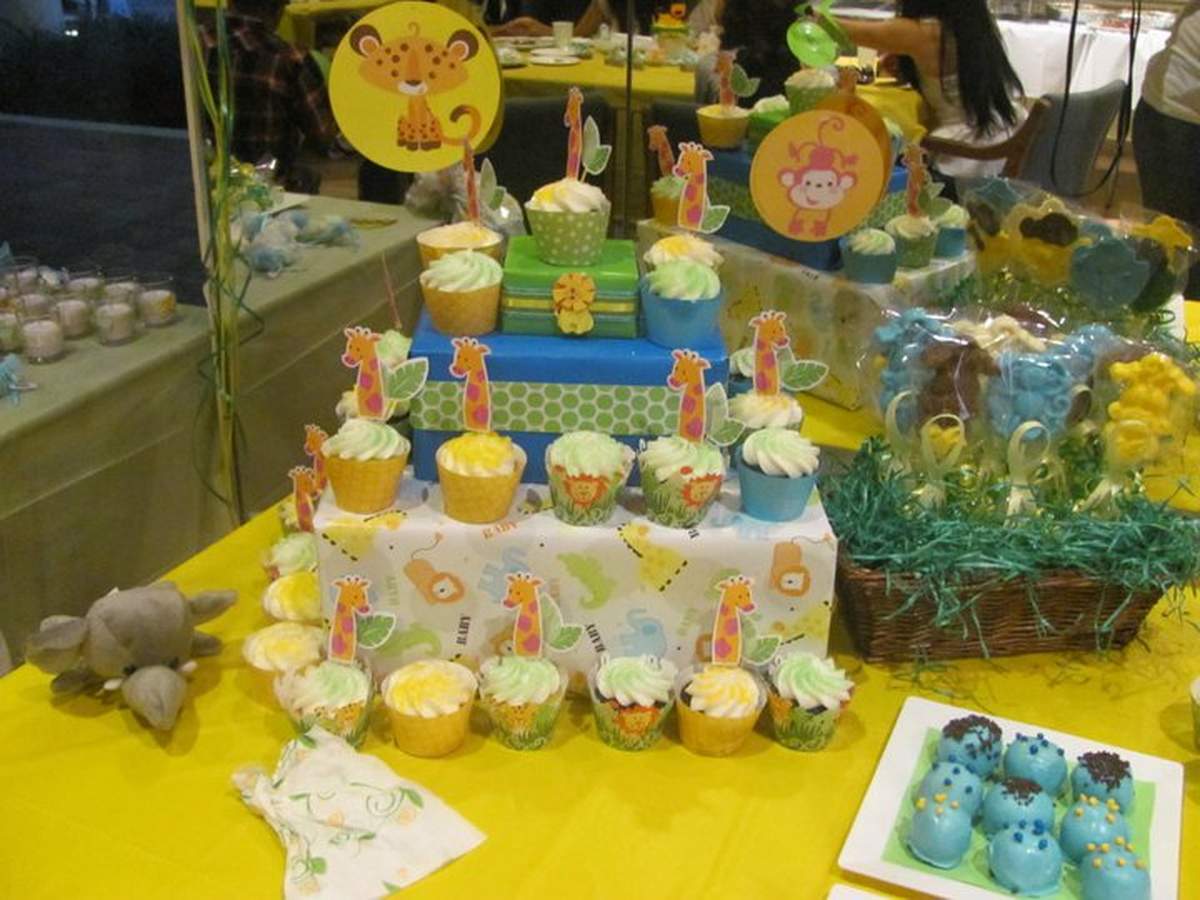 zoo Animals Baby Shower Party Ideas | Photo 1 of 6 | Catch My Party