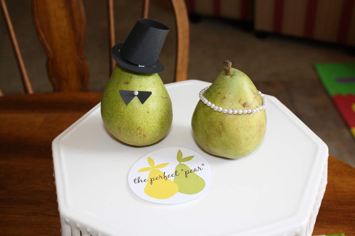Pears Bridal/Wedding Shower Party Ideas | Photo 3 of 7 | Catch My Party