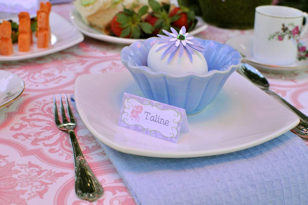Easter Tea Party Party Ideas | Photo 11 of 32 | Catch My Party