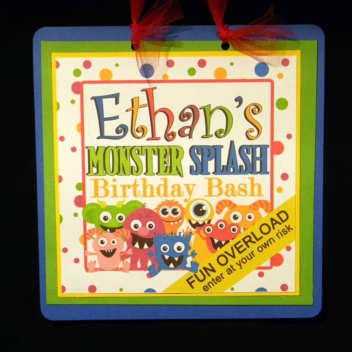 Lil' Monster Birthday Party Ideas | Photo 2 of 15 | Catch My Party