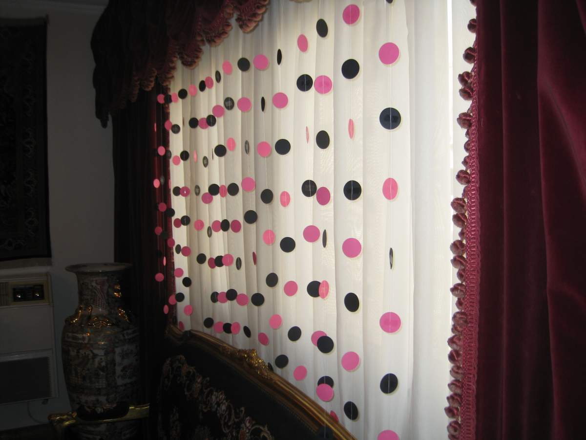 Hot Pink & Black party Birthday Party Ideas | Photo 4 of 14 | Catch My ...