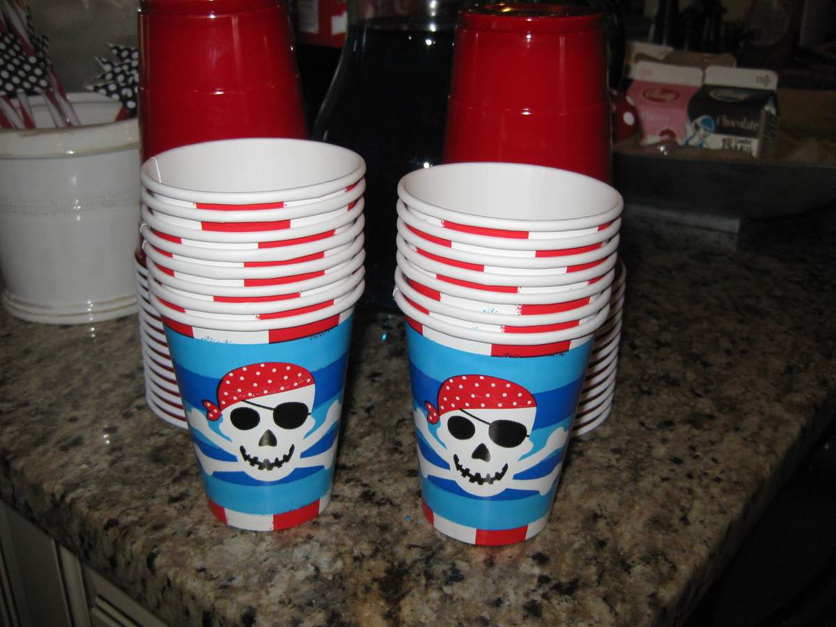 Polka dots and Pirates Birthday Party Ideas | Photo 4 of 20 | Catch My ...