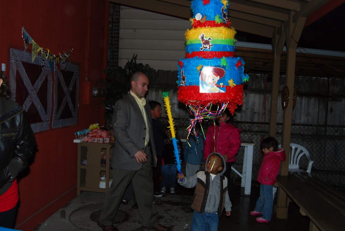 Jessie and Bullseye Party Birthday Party Ideas | Photo 1 of 67 | Catch ...