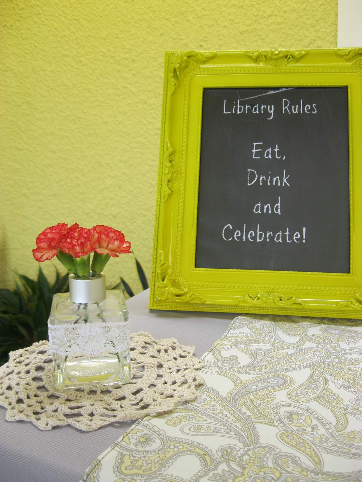 Vintage library with books about butterflies Birthday Party Ideas ...