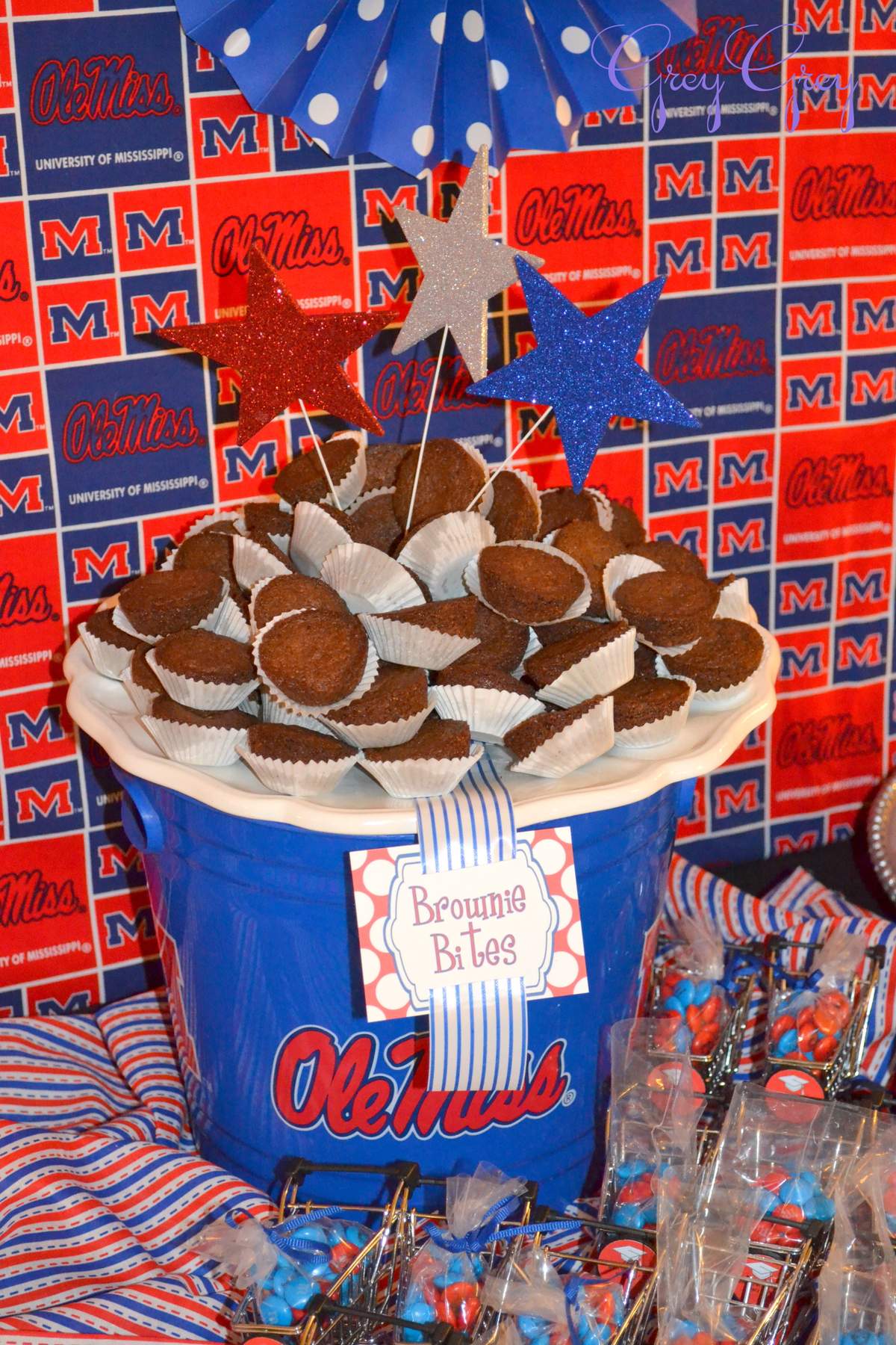 Ole Miss/Hot Damask Graduation/End of School Party Ideas | Photo 3 of ...