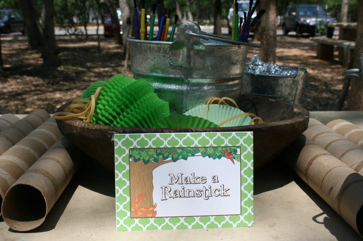 Rainforest Birthday Party Ideas | Photo 16 of 25 | Catch My Party