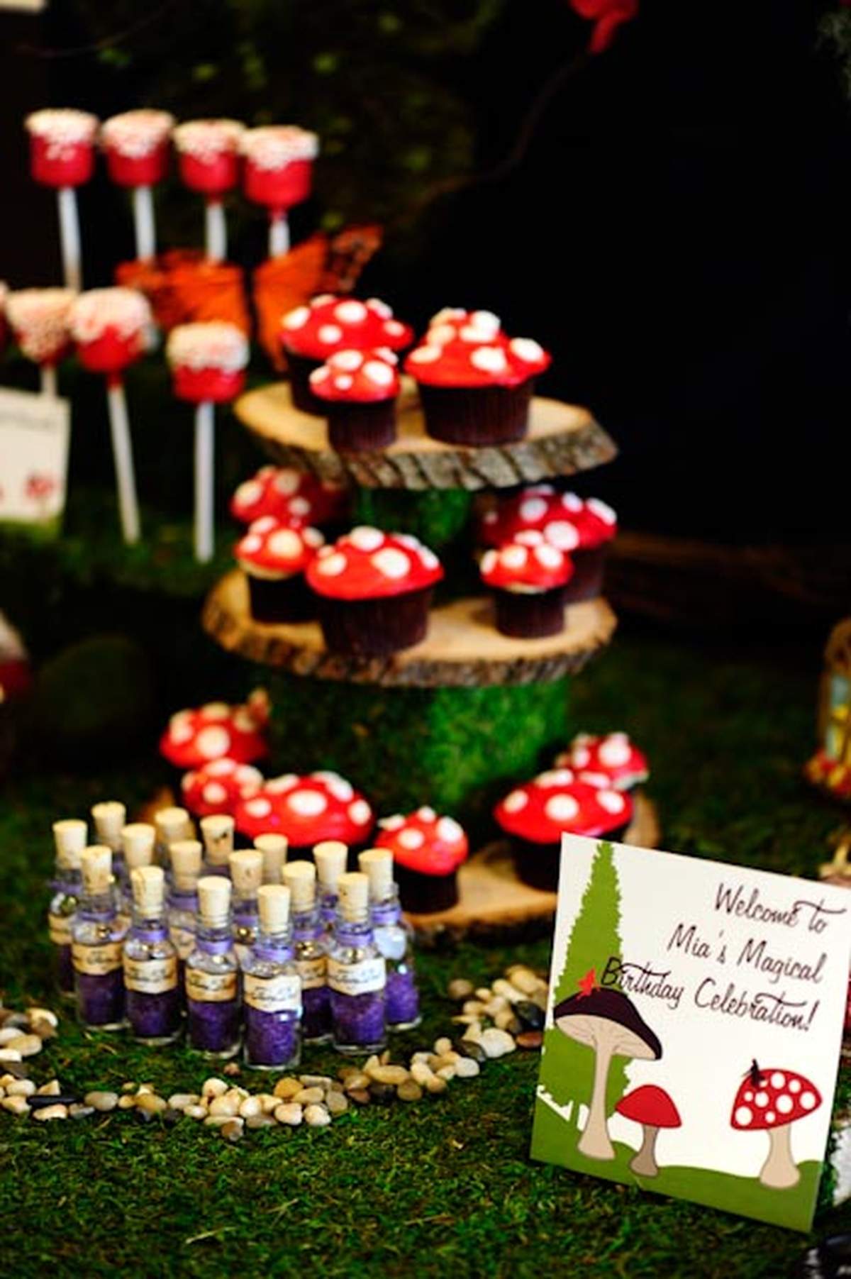 woodland fairy Birthday Party Ideas | Photo 1 of 16 | Catch My Party