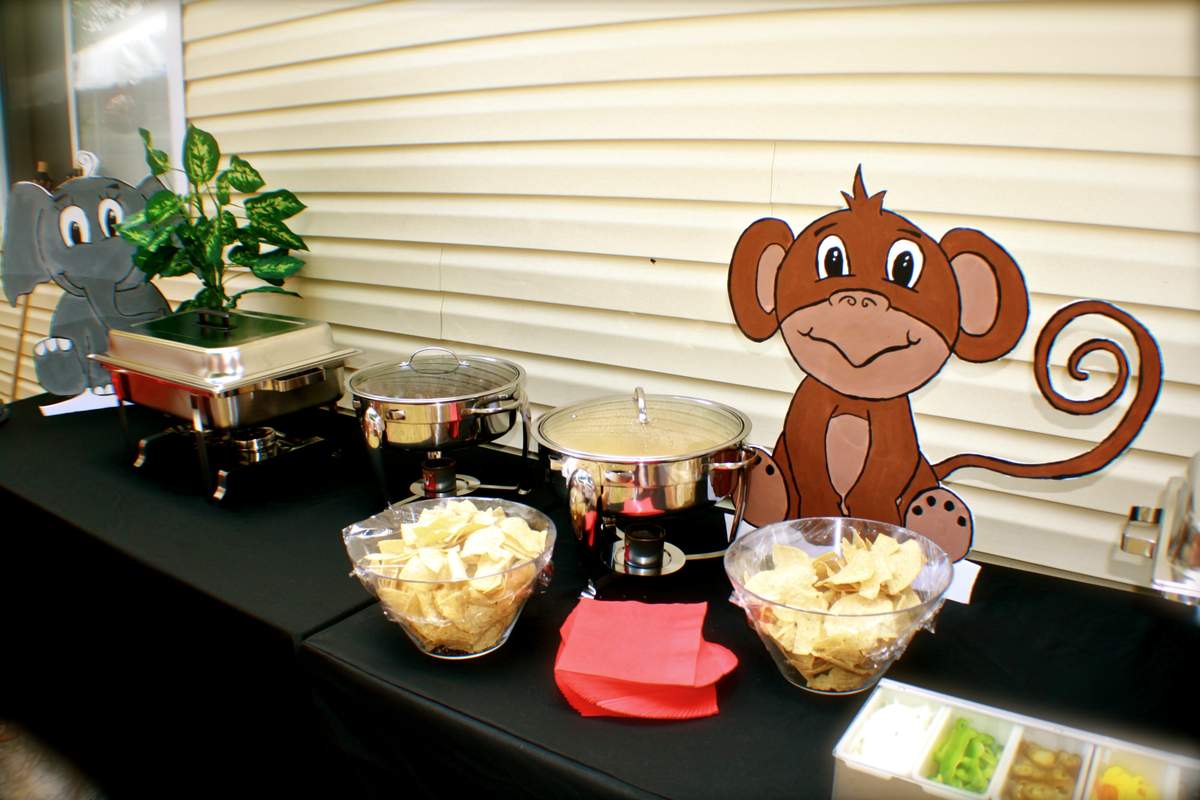 Jungle, Safari, Minnie mouse Birthday Party Ideas | Photo 1 of 23 ...