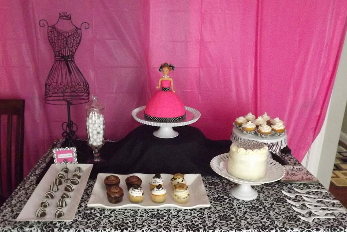 Vintage Barbie Makeover Party Birthday Party Ideas | Photo 1 of 24 ...
