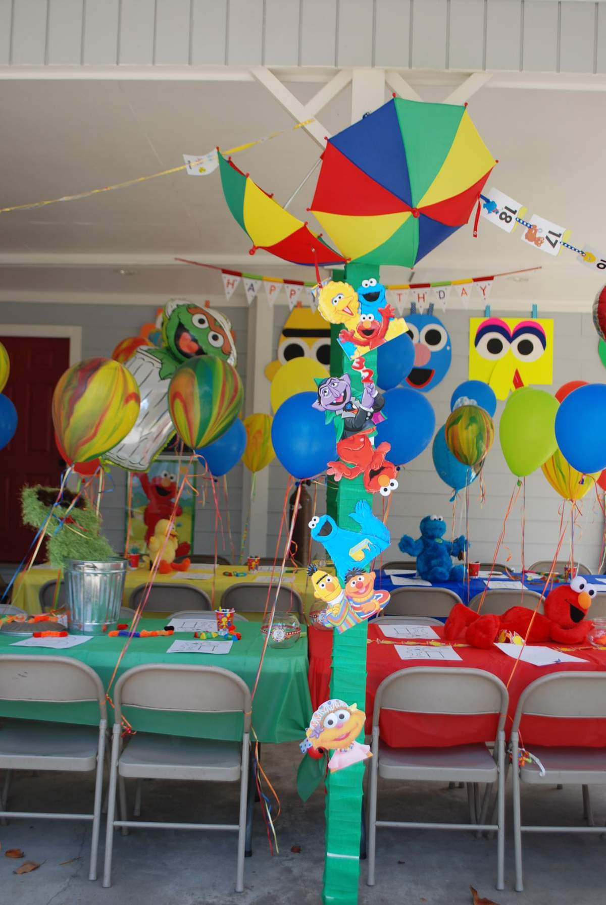 Elmo & Sesame Street Birthday Party Ideas | Photo 1 of 53 | Catch My Party