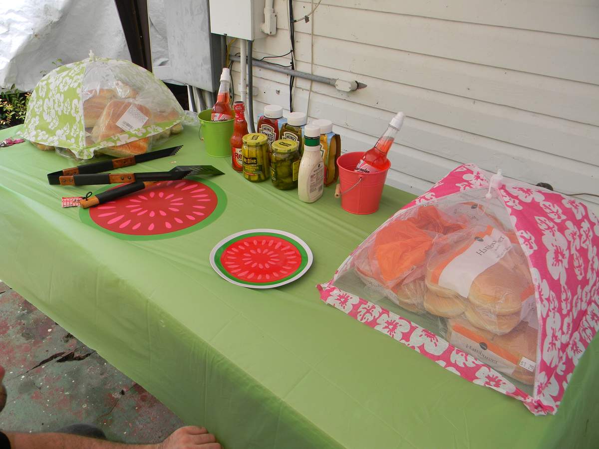 Watermelon Birthday Party Ideas | Photo 8 of 43 | Catch My Party