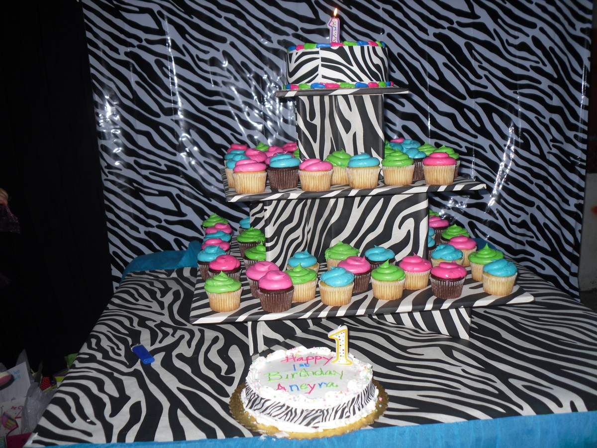 Colorful Zebra Party Birthday Party Ideas | Photo 3 of 23 | Catch My Party