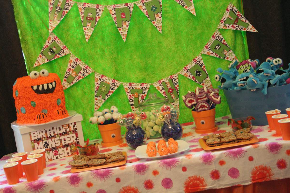 Monsters Birthday Party Ideas | Photo 3 of 45 | Catch My Party