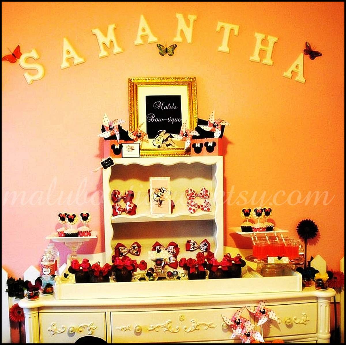 Mickey Mouse Clubhouse or Minnie Mouse Photo Shoot Party Ideas | Photo ...