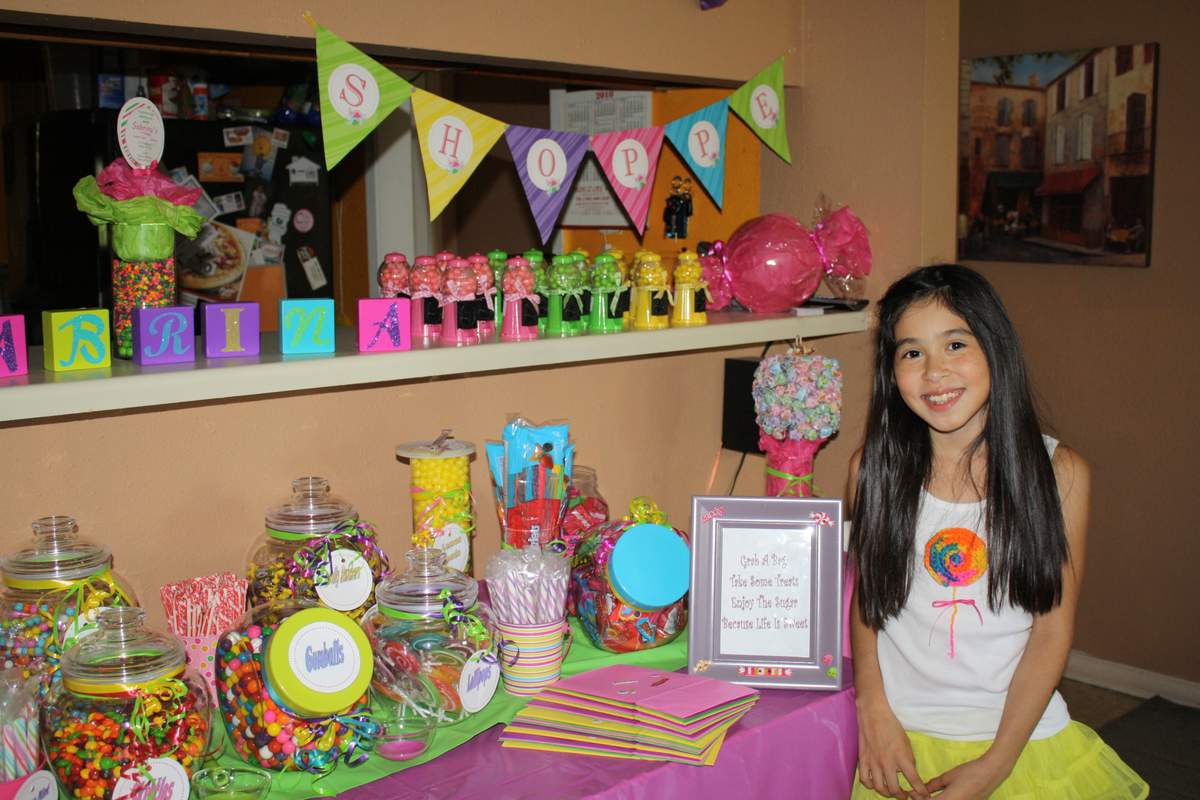 Sweet Shoppe / Birthday "Sabrina's 11th Birthday party" | Catch My Party