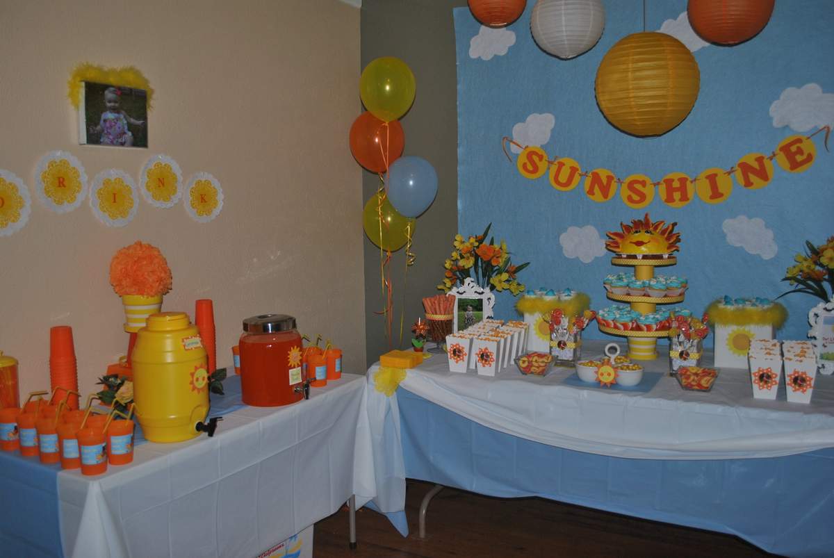 Sunshine Birthday Party Ideas | Photo 2 of 94 | Catch My Party