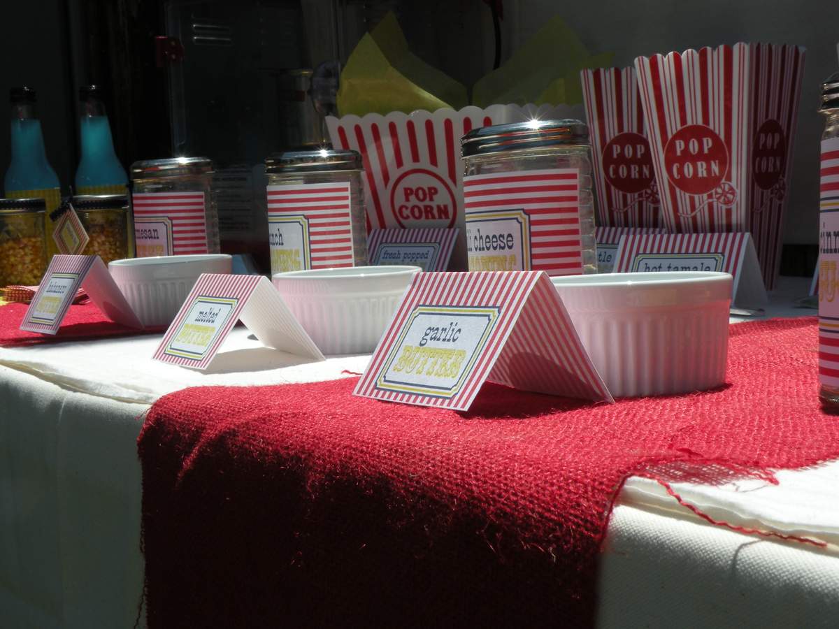 popcorn Father's Day Party Ideas | Photo 1 of 18 | Catch My Party