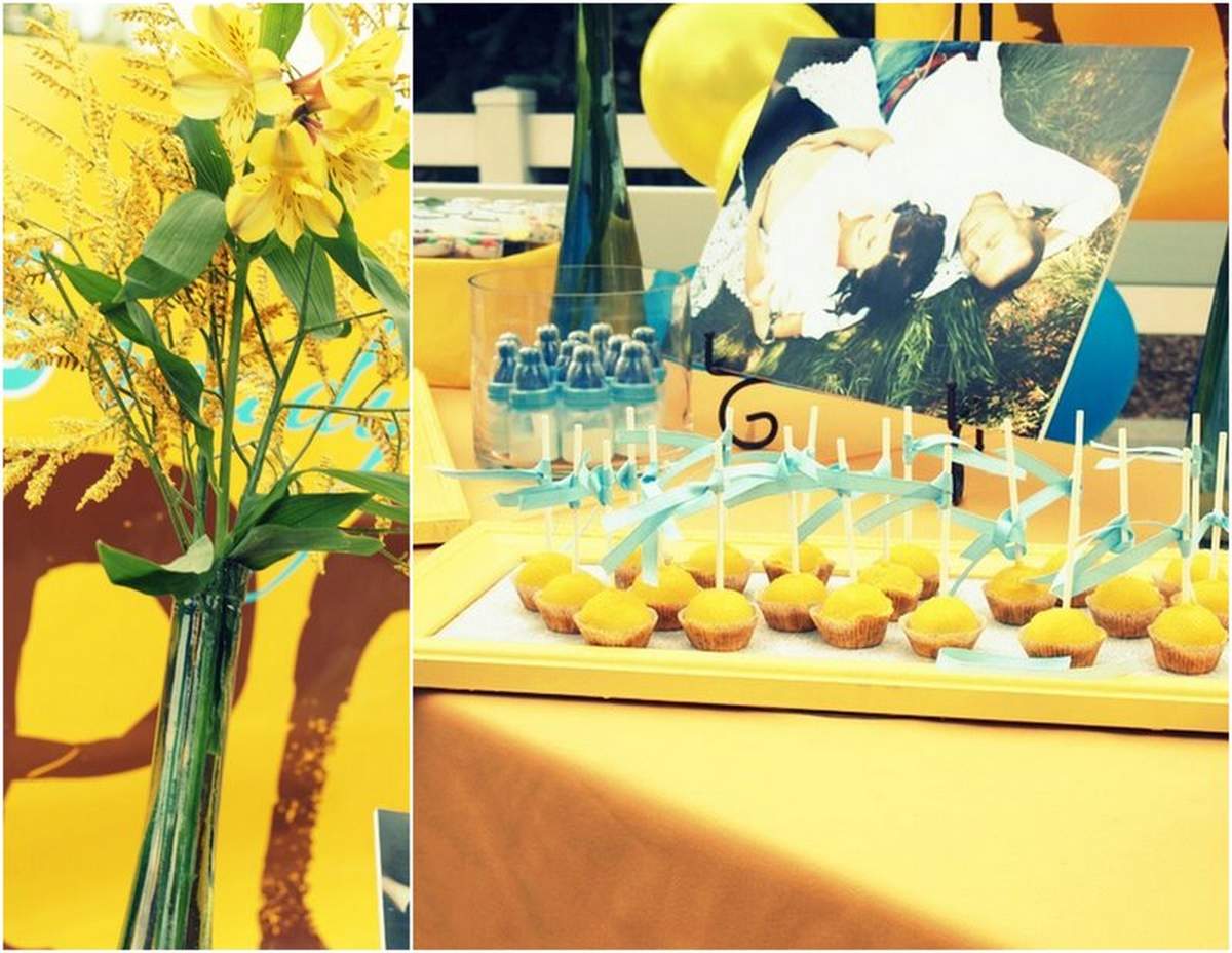 Sunflower Baby Shower Party Ideas | Photo 1 of 14 | Catch My Party