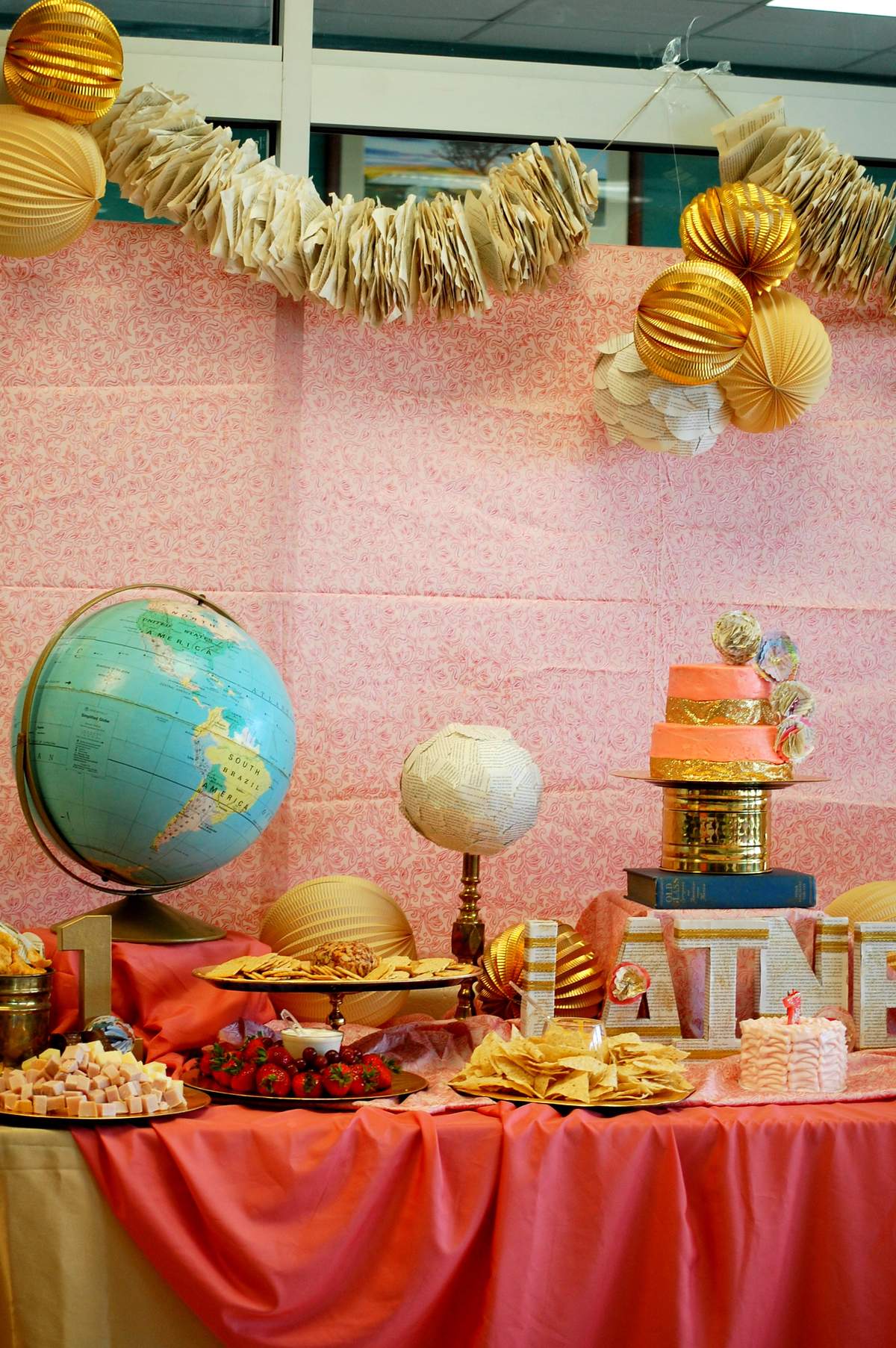 L is for "Lainey" and "Library" Birthday Party Ideas | Photo 1 of 24 ...