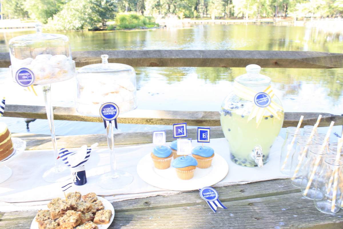 Rustic Nautical Summer Stripes Summer Party Ideas | Photo 1 of 32 ...